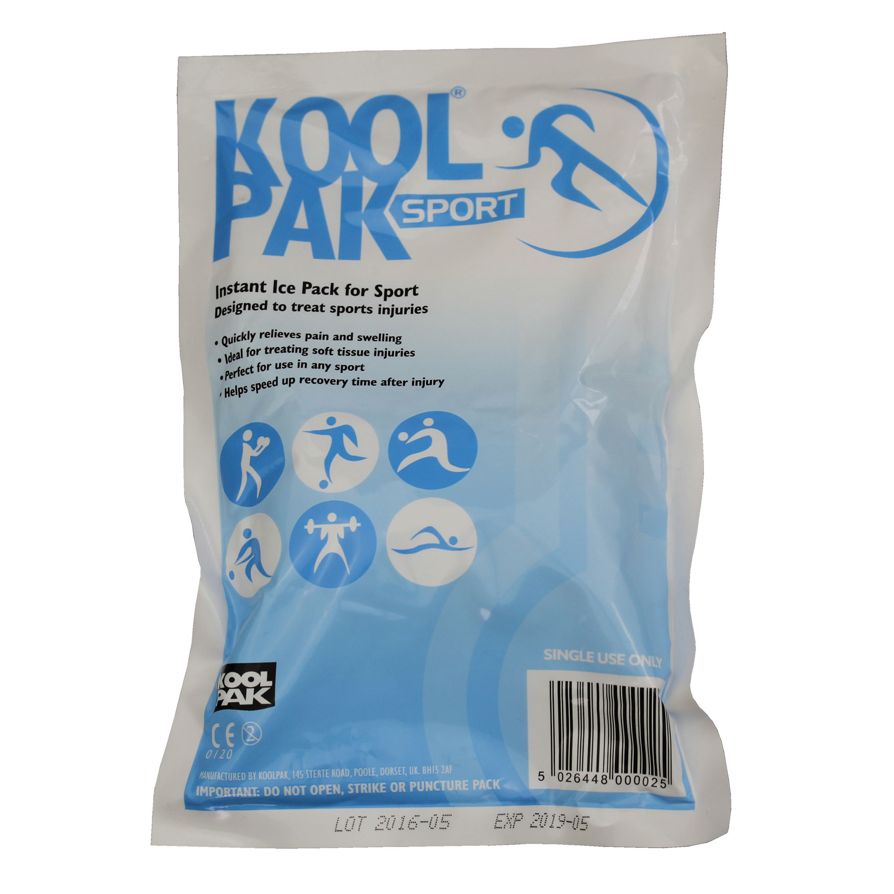 Koolpak Sports Instant Ice Pack - Pack of 20 | theClassroom.co
