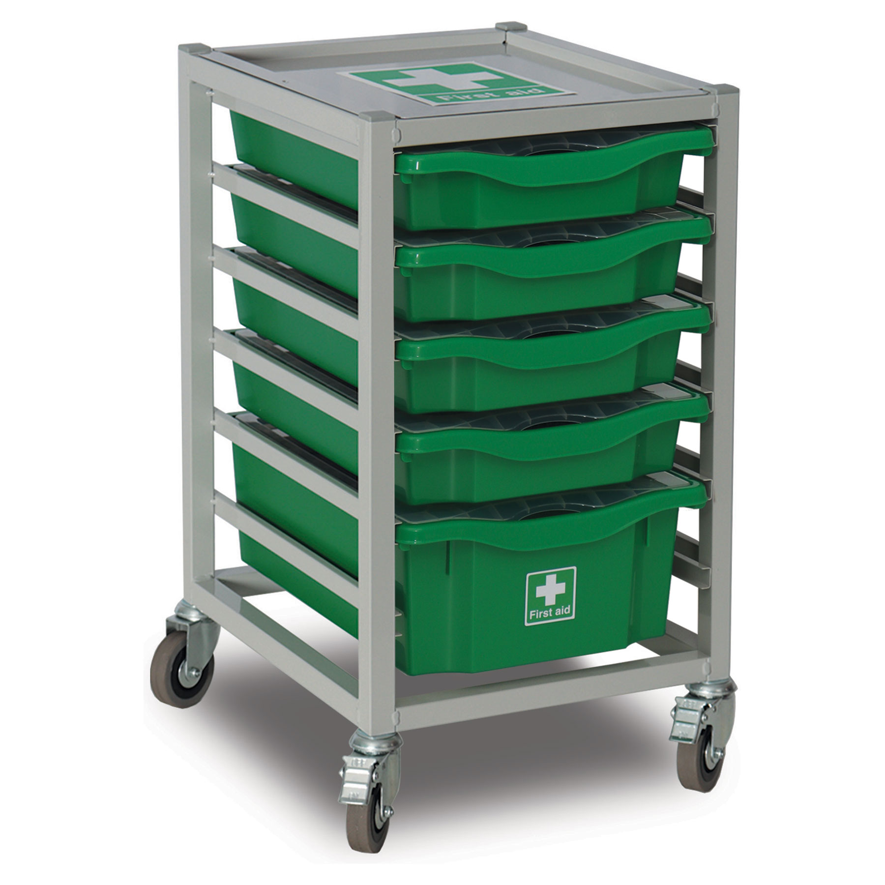 Monarch School First Aid Trolley