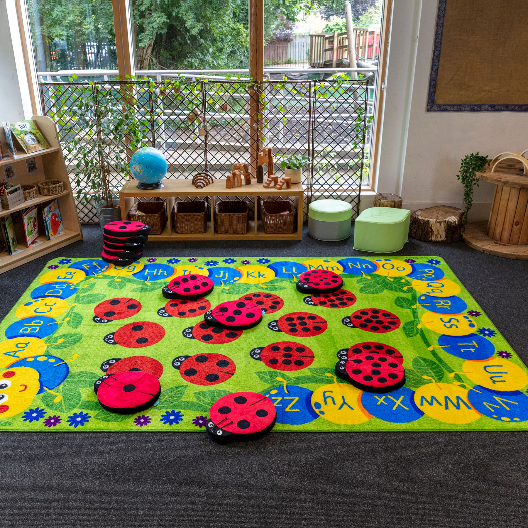 Back to Nature™ Sensory Ladybird Counting Cushions | theClassroom.co
