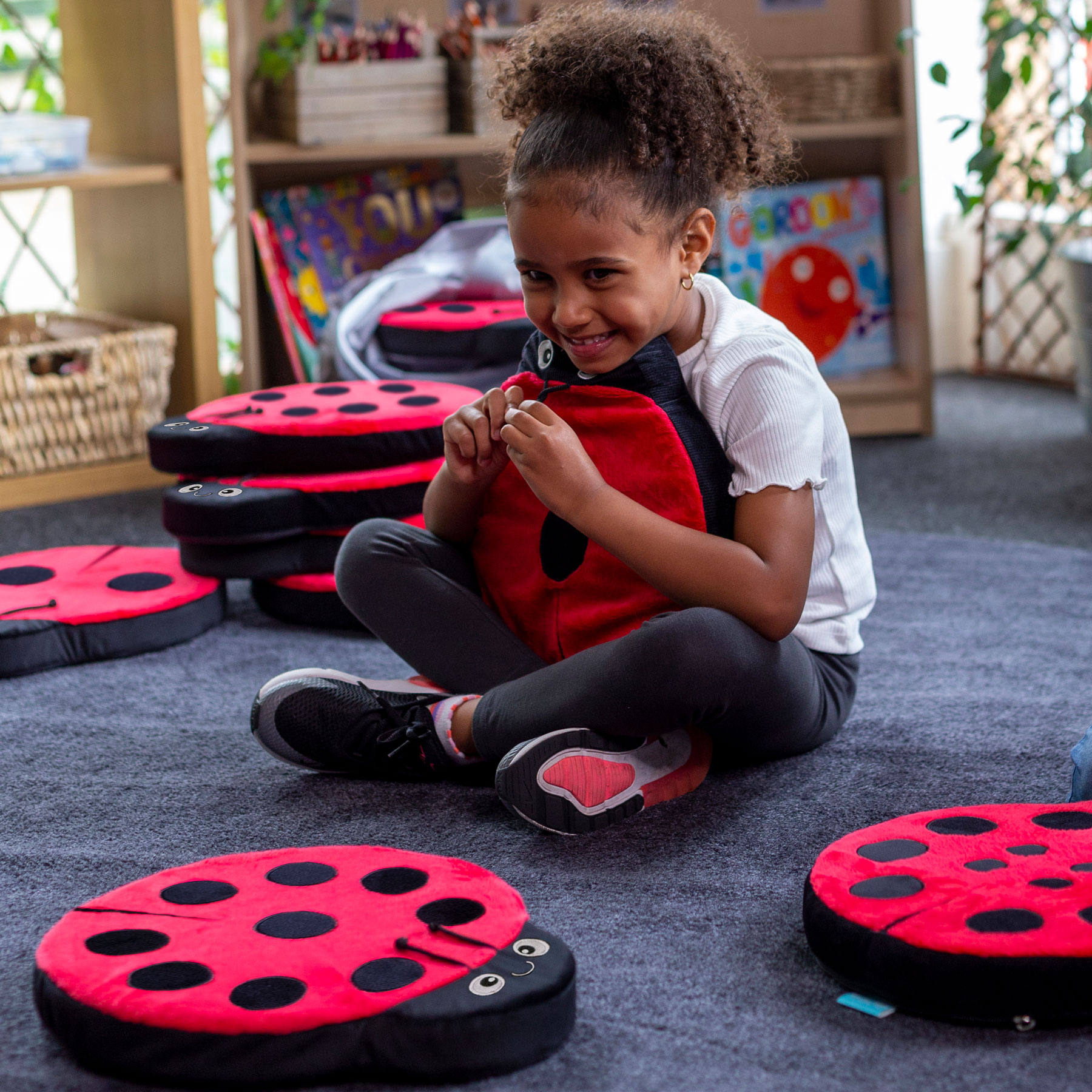 Back to Nature™ Sensory Ladybird Counting Cushions | theClassroom.co
