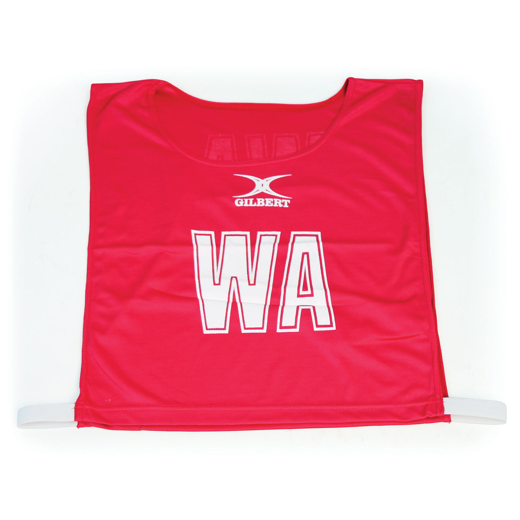 Gilbert Netball Bib Red | theClassroom.co