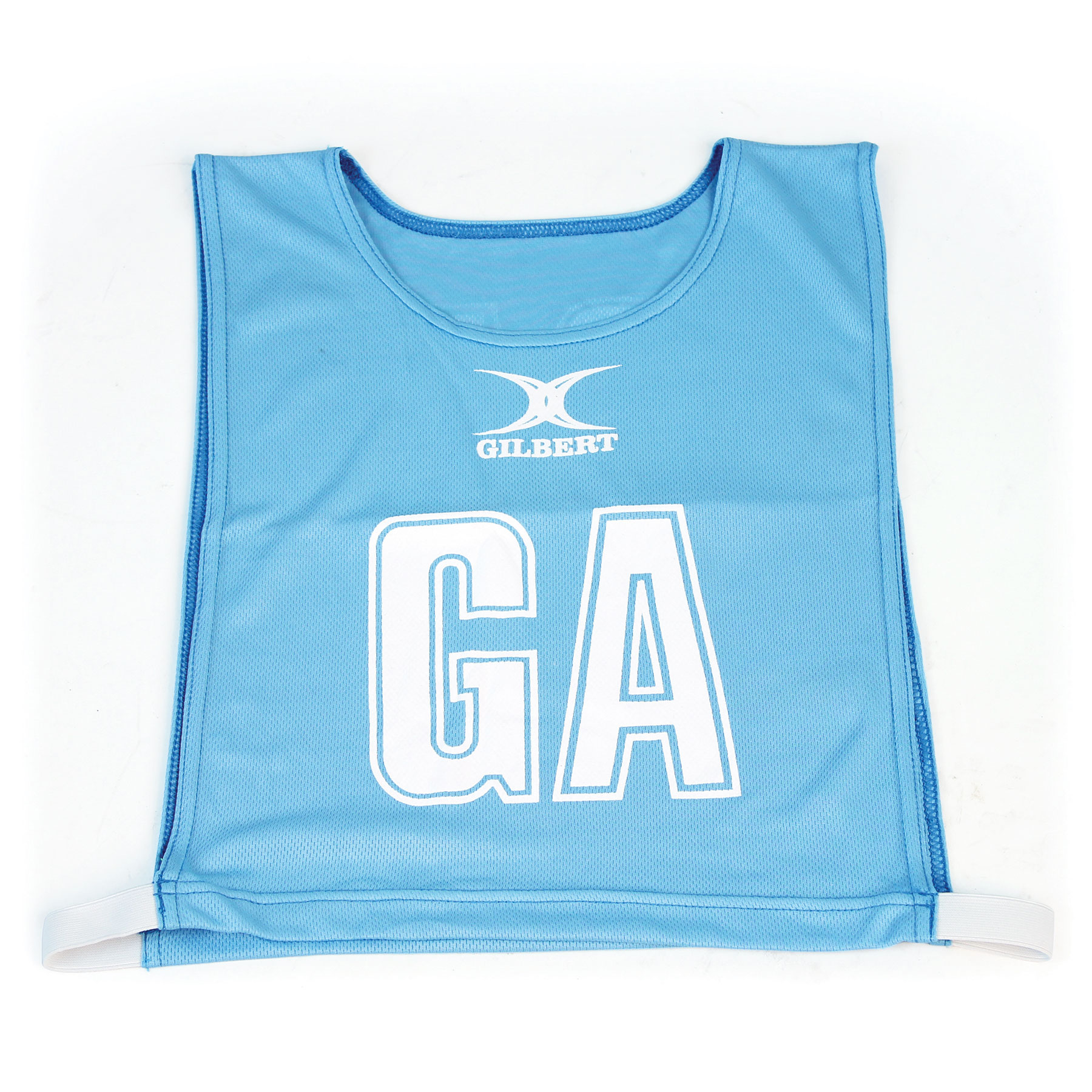 Gilbert Netball Bib Sky | theClassroom.co
