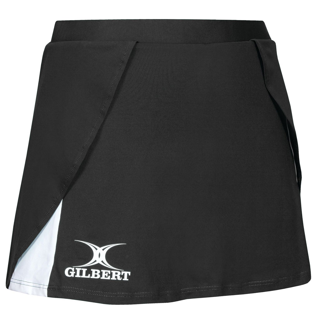Gilbert Helix Netball Skirt - Black | theClassroom.co