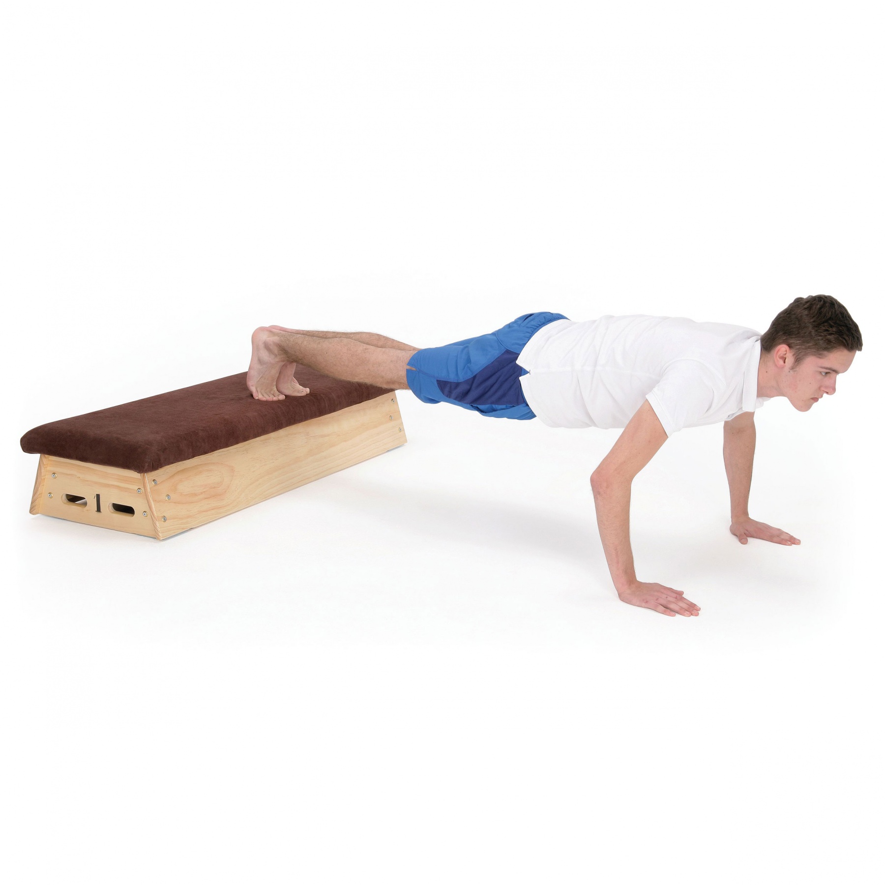 Vaulting Box With Castors, Hide Top | theClassroom.co