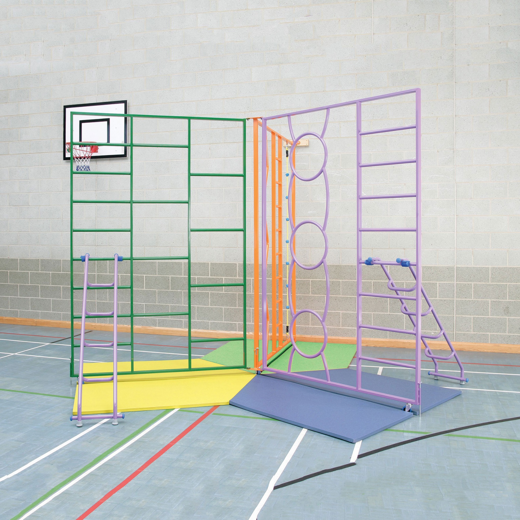 Rainbow Climbing Frame No Ladder | theClassroom.co