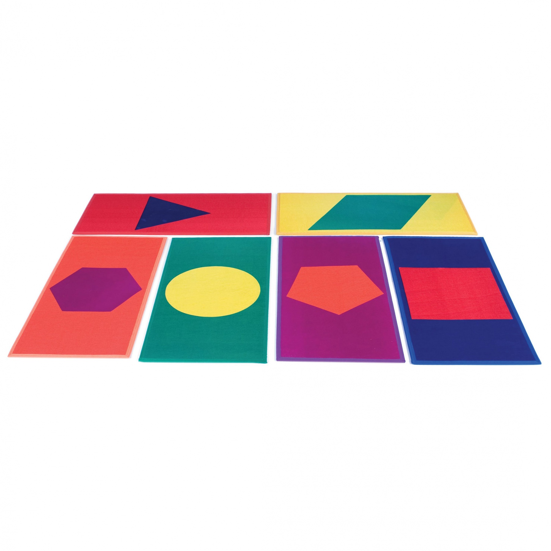 Activ Colour Shape Mats - Set of 6