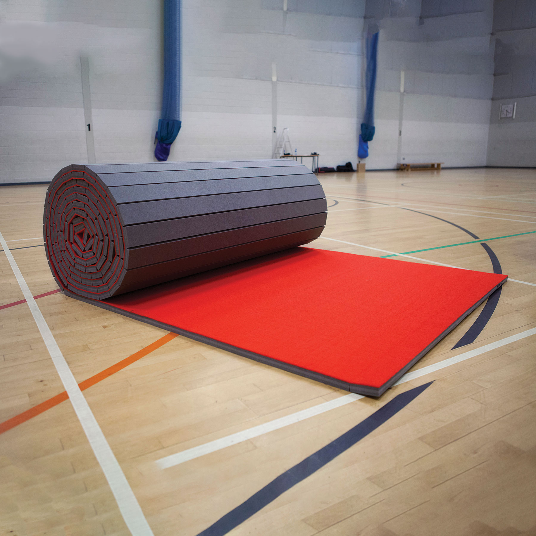 Roll Out Mat Carpet - Red | theClassroom.co