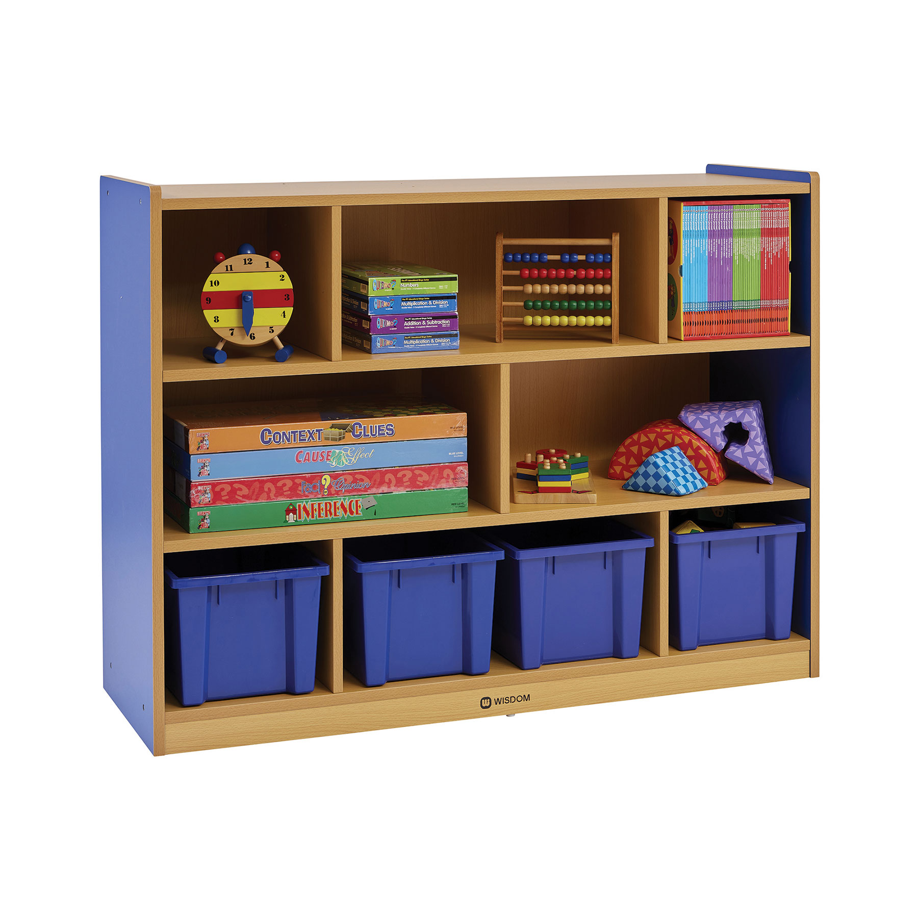 Milan 8 Compartment Classroom Cabinet | theClassroom.co