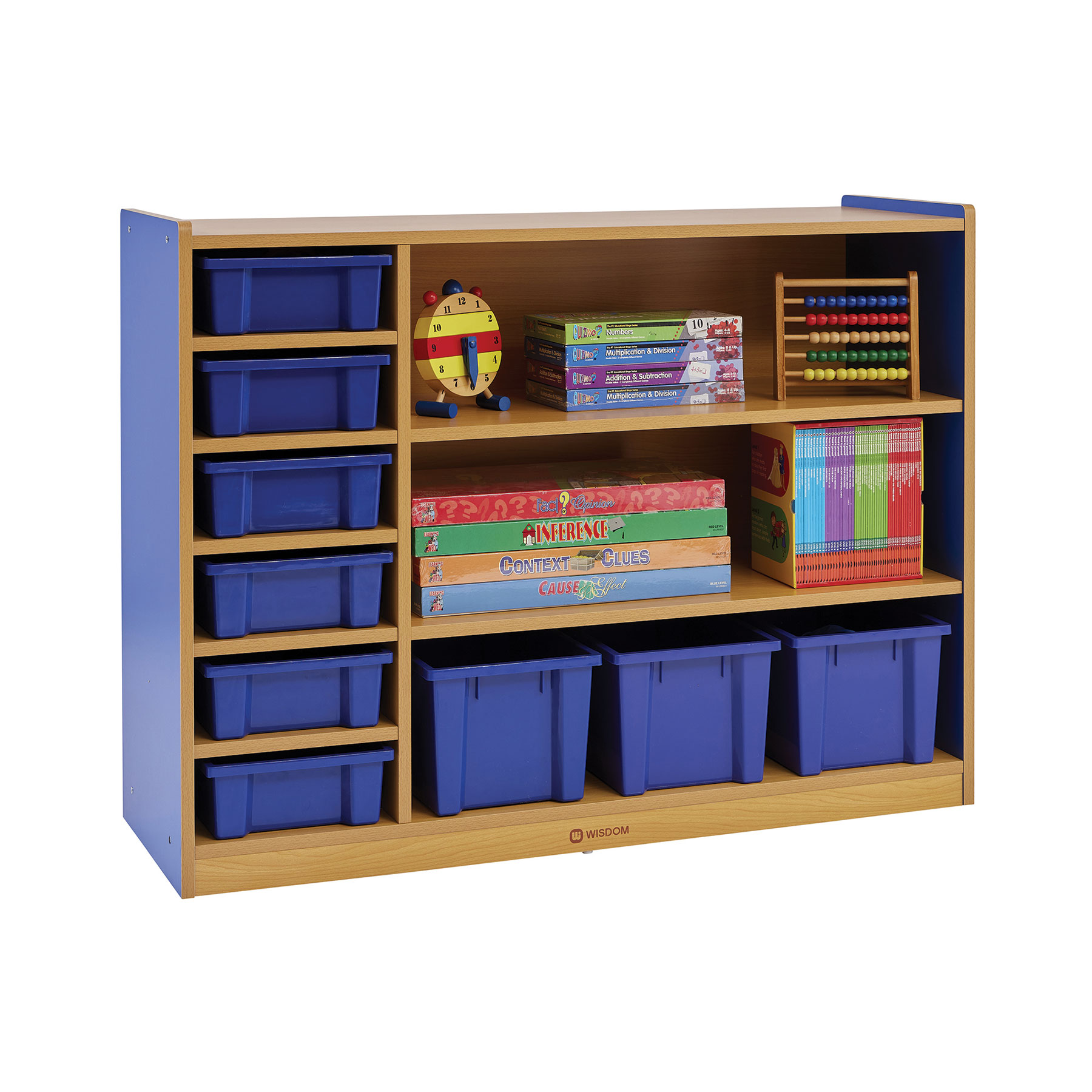 Milan 3 Level Multi Storage Unit - 9 Trays (3 Large & 6 Small ...