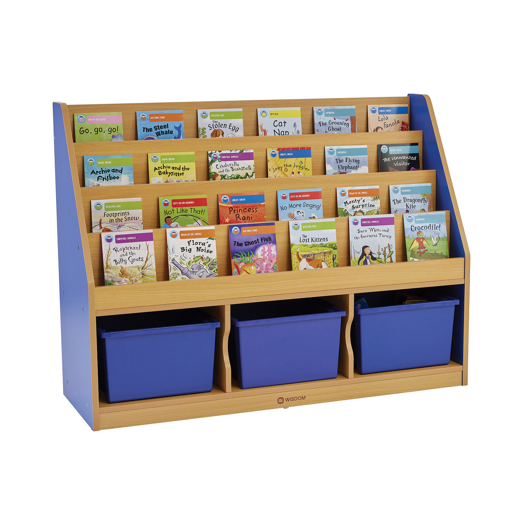 Milan Tiered Bookcase - 3 Large Trays | theClassroom.co
