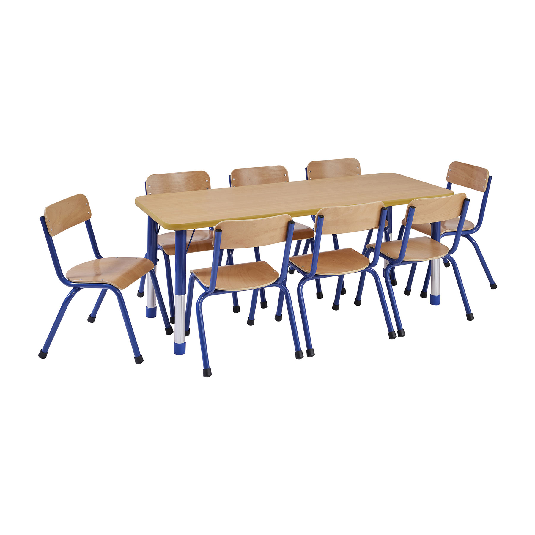 Milan Height Adjustable Rectangular Tables | theClassroom.co
