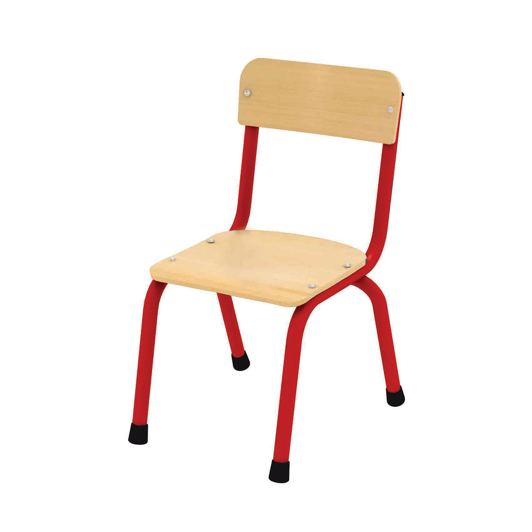 Milan Wood Seat Classroom Chair (Pack of 4) | theClassroom.co