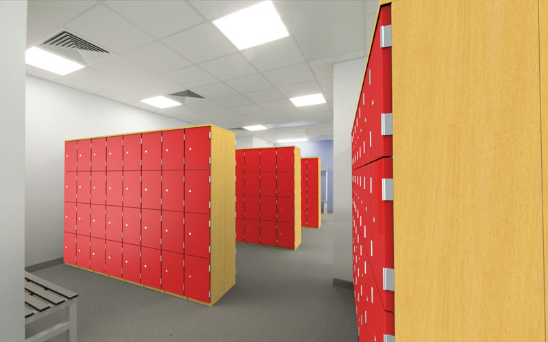 Wooden Locker - 4 Compartment | theClassroom.co