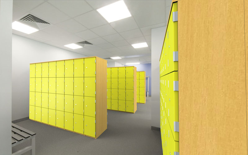 Wooden Locker - 4 Compartment | theClassroom.co