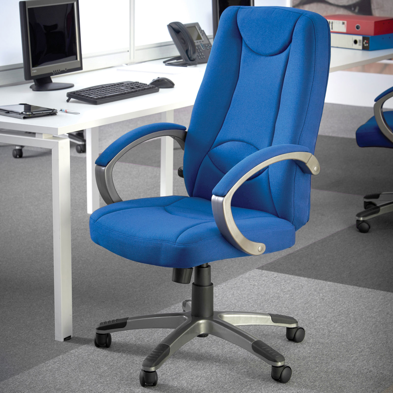 Lucca High Back Fabric Managers Chair | theClassroom.co