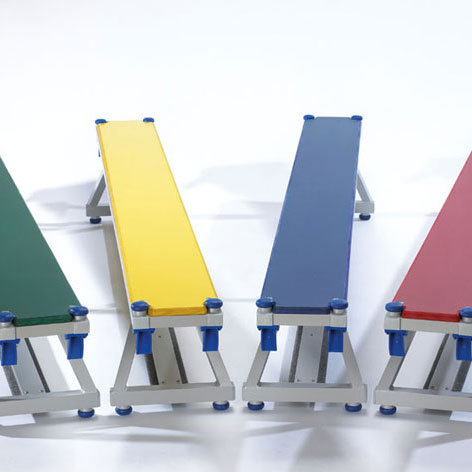 Lita®Bench Gym Bench + Padded Top (Pack of 4) | theClassroom.co