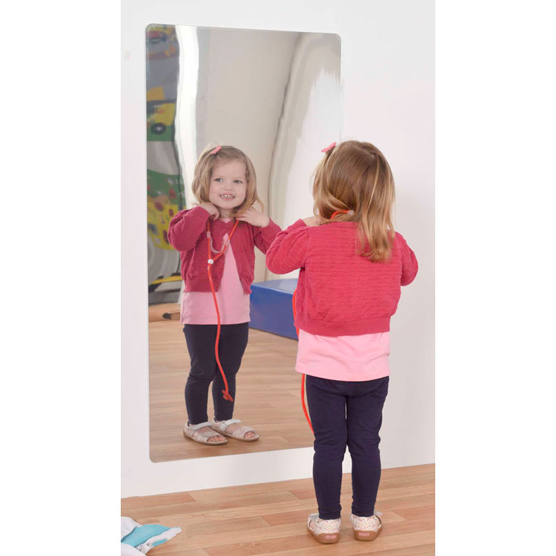 Children's Rectangular Plastic Safety Mirror | theClassroom.co