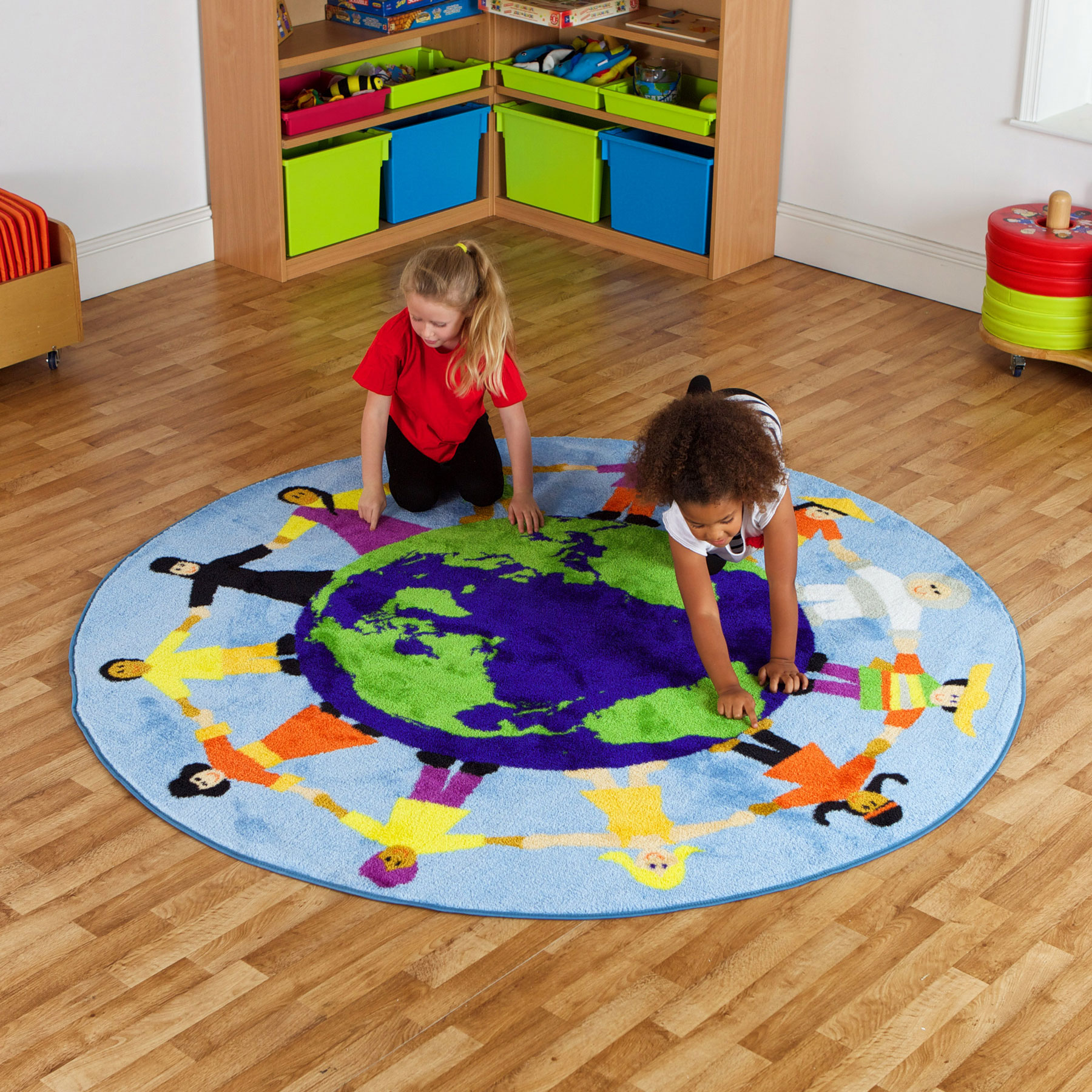 Children of the World™ Multi-Cultural Carpet | theClassroom.co