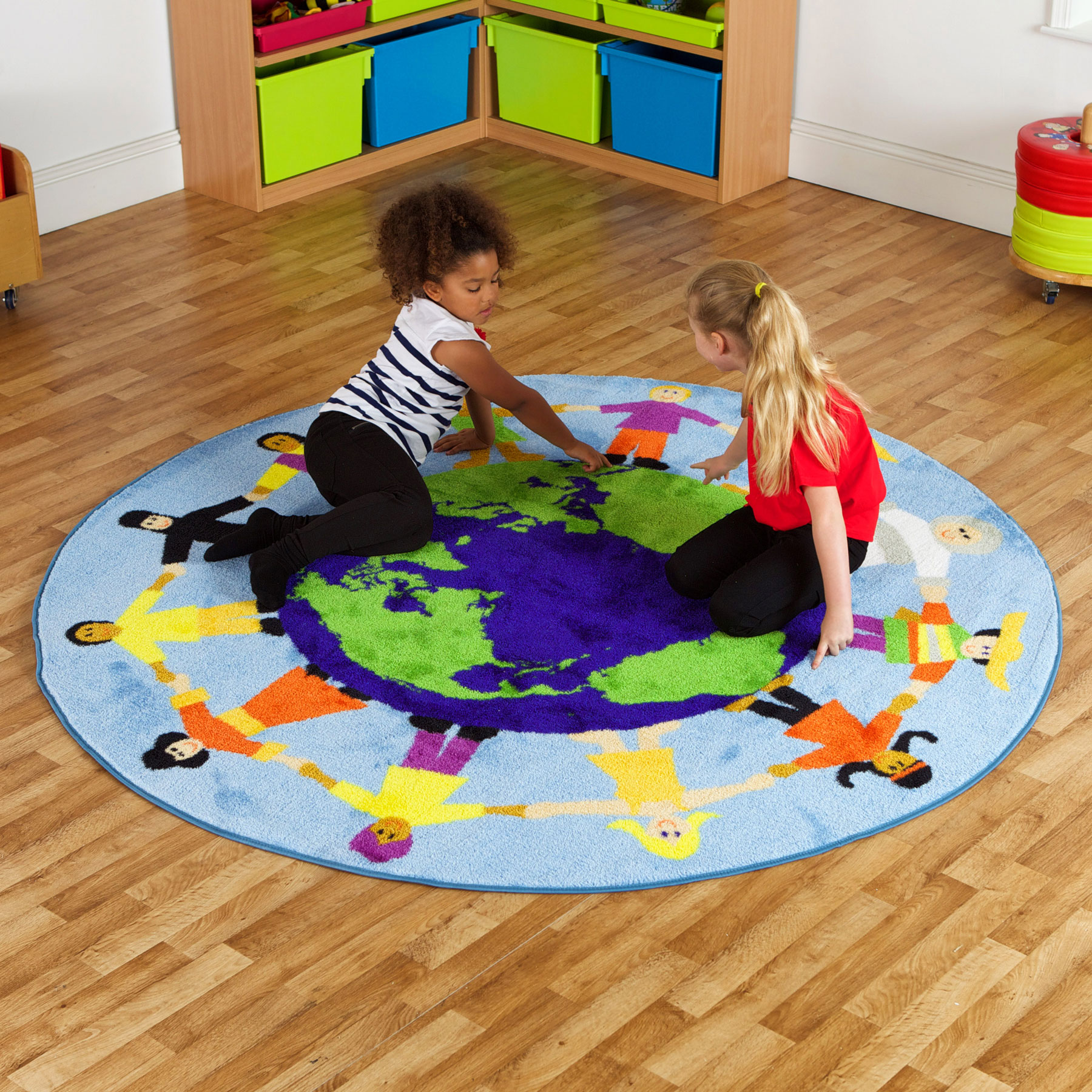 Children of the World™ Multi-Cultural Carpet | theClassroom.co
