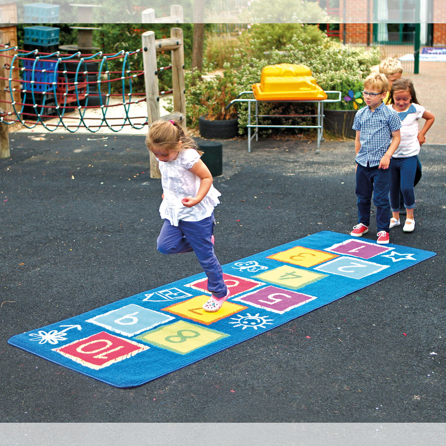 Hopscotch Outdoor Play™ Mat 3 x 1m | theClassroom.co