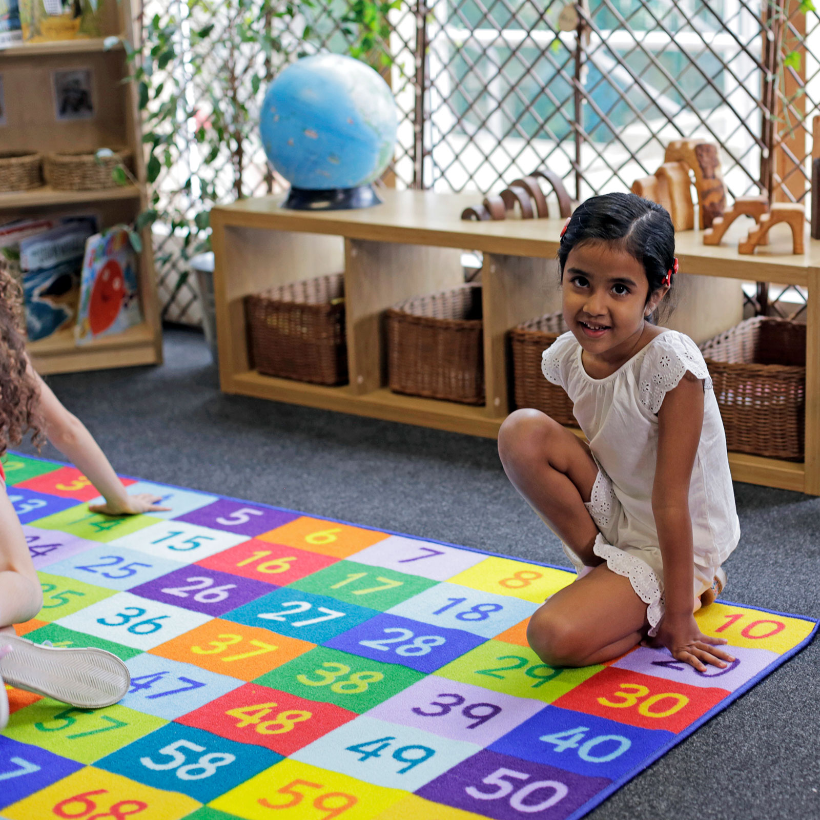 Rainbow™ 1-100 Numbers Carpet | theClassroom.co