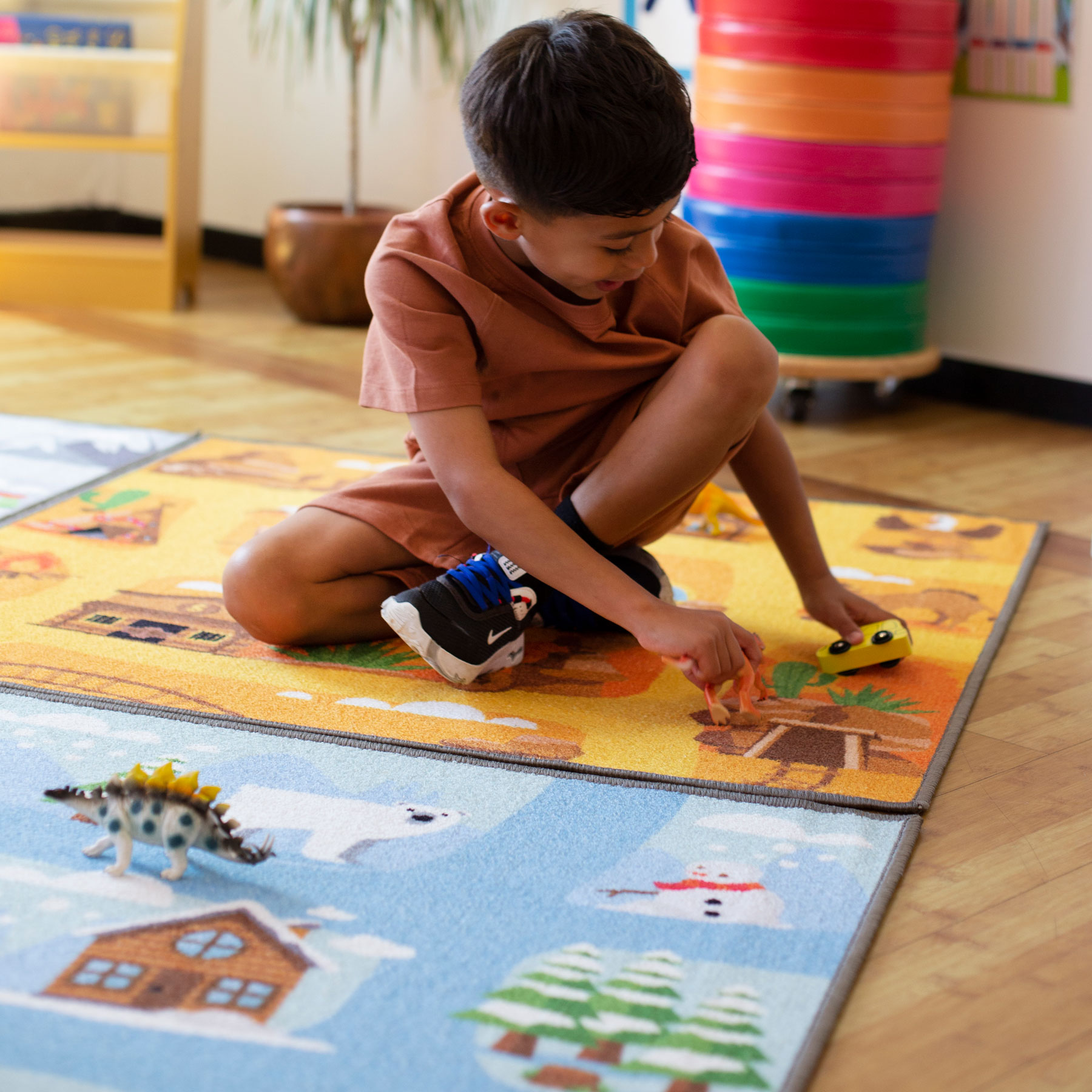 Small World Road Map Set 2 Indoor / Outdoor Carpets | theClassroom.co
