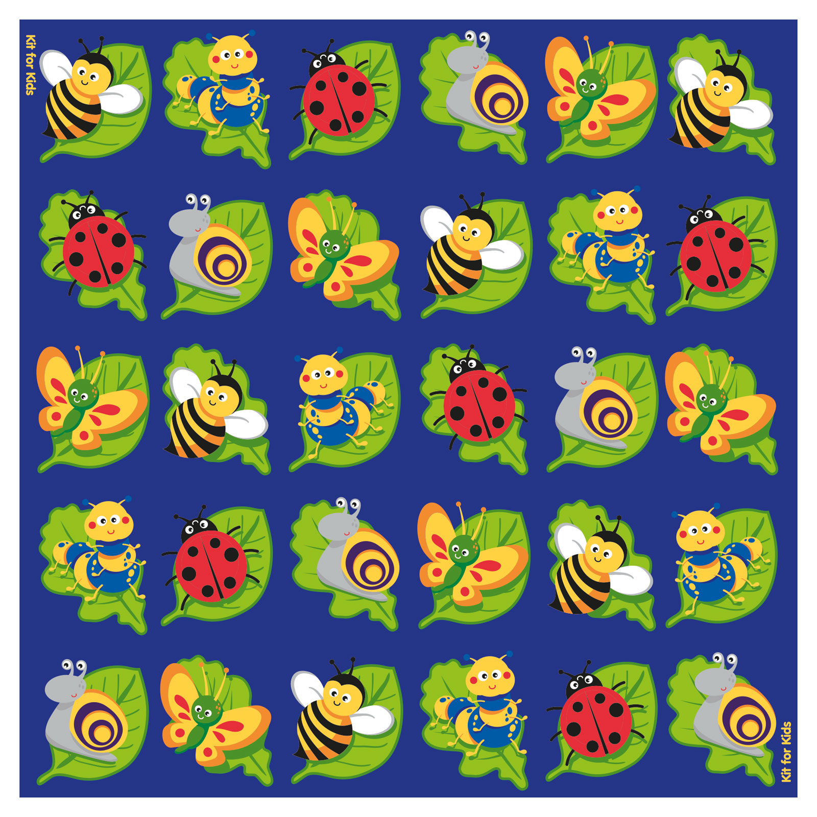 Back to Nature™ Large Square Bug Placement Carpet | theClassroom.co