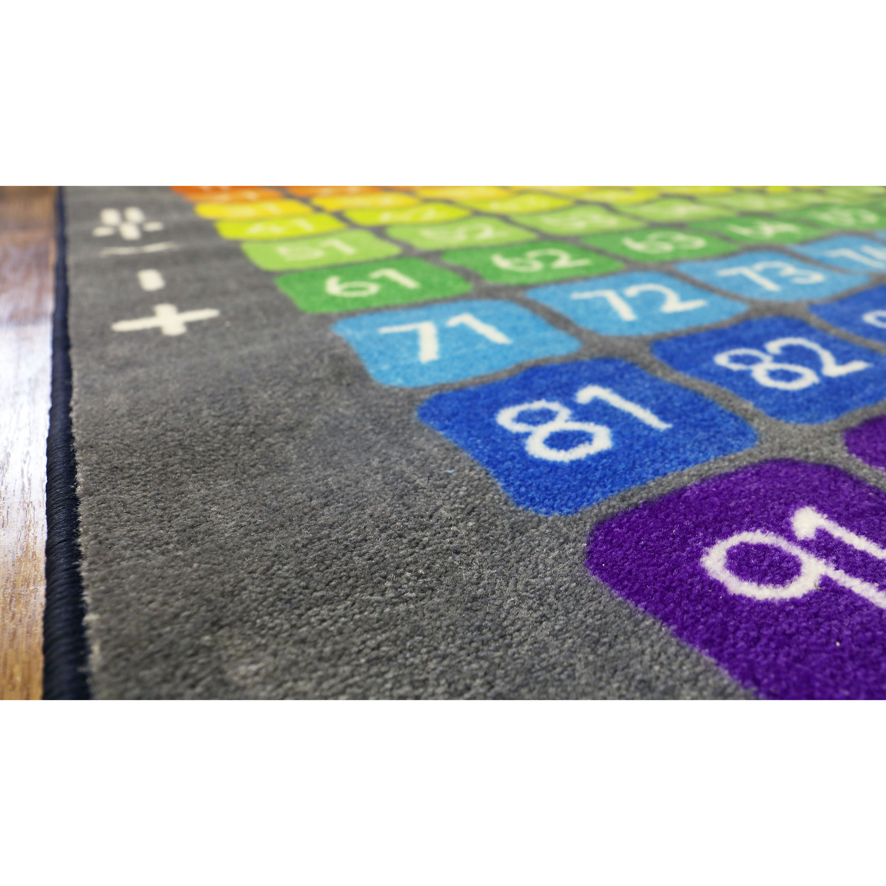 100 Square Counting Grid Carpet | theClassroom.co