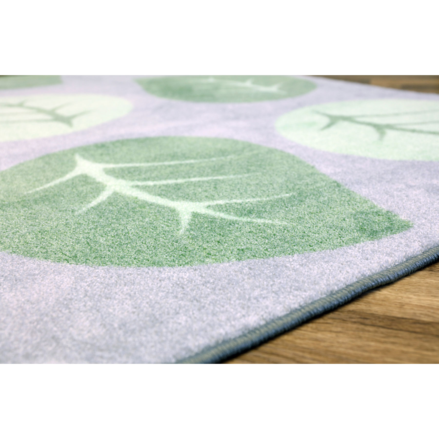 Natural World Leaf Placement Carpet | theClassroom.co