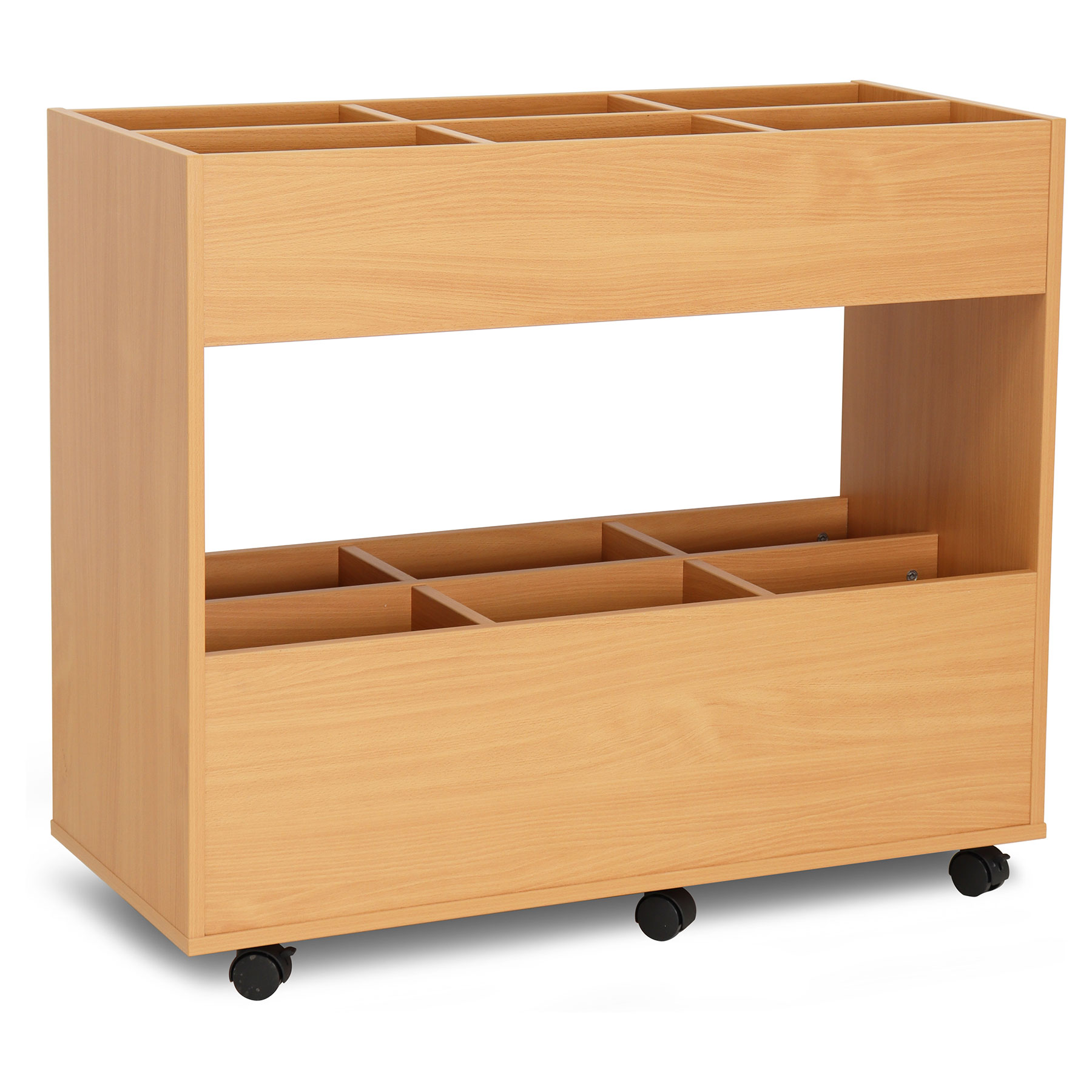 Monarch 12 Bay Double Decker Mobile Kinderbox | theClassroom.co