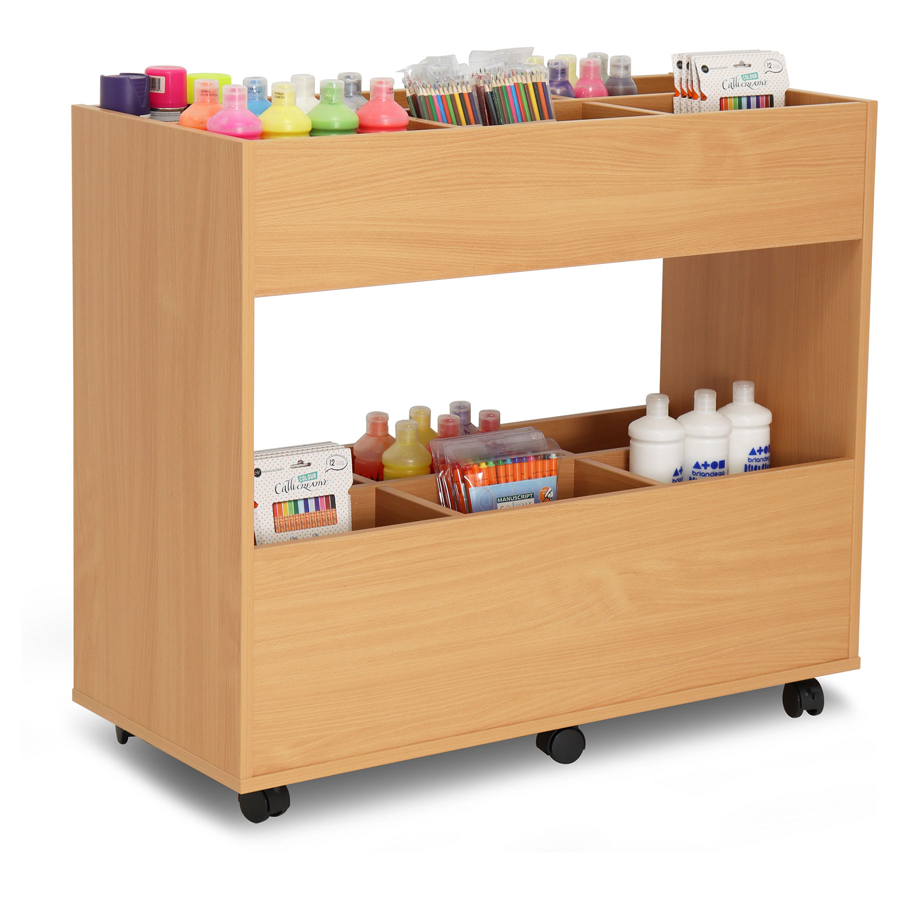 Monarch 12 Bay Double Decker Mobile Kinderbox | theClassroom.co