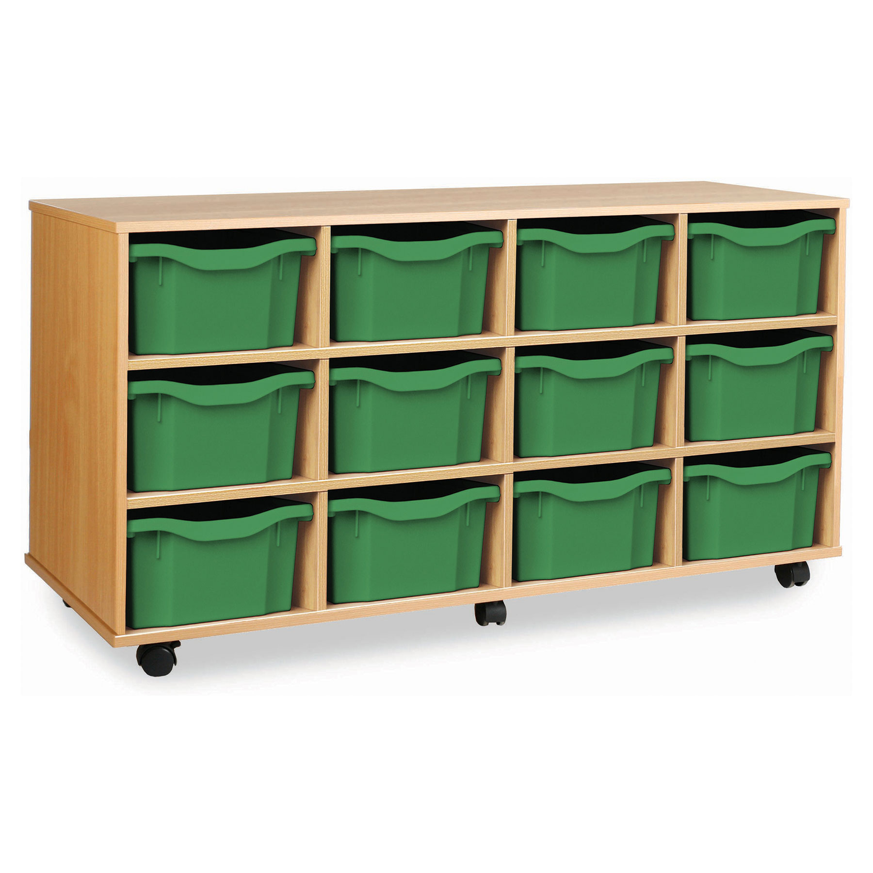 Monarch 24 Single / 12 Double Combination Tray Unit | theClassroom.co