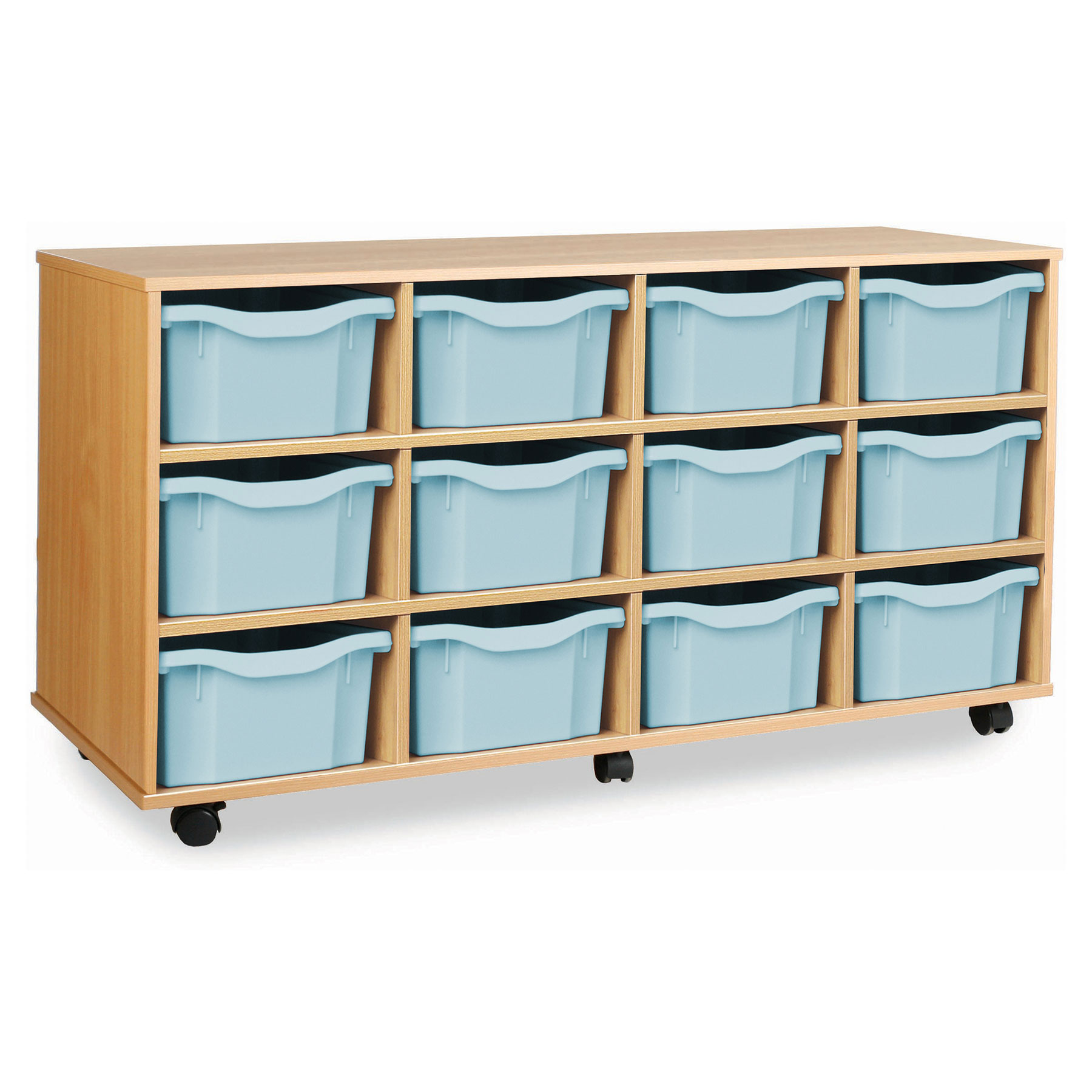 Monarch 24 Single / 12 Double Combination Tray Unit | theClassroom.co