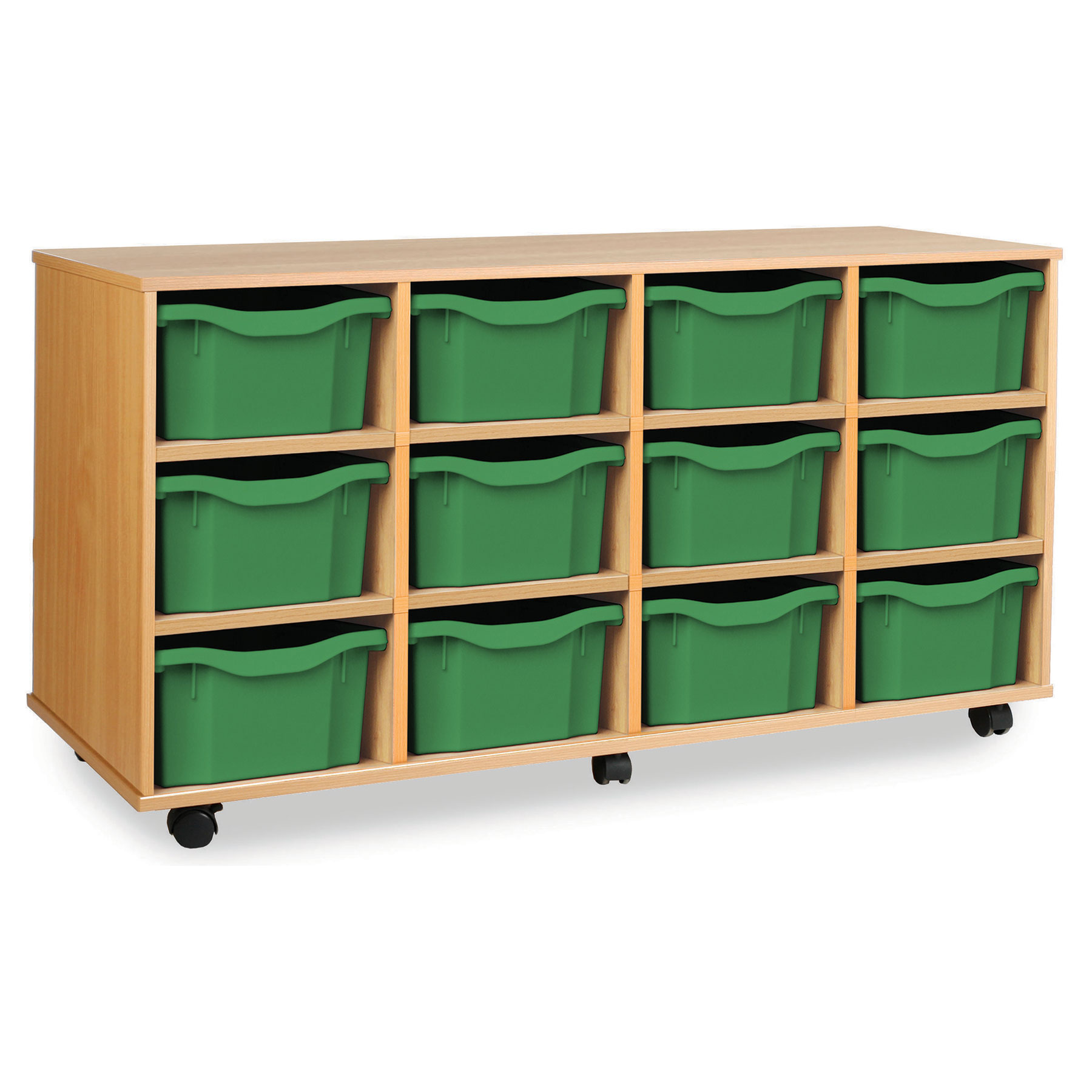Monarch 12 Double Tray Unit (Horizontal) | theClassroom.co