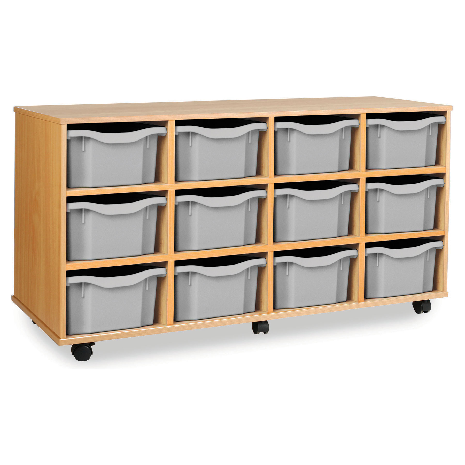 Monarch 12 Double Tray Unit (Horizontal) | theClassroom.co