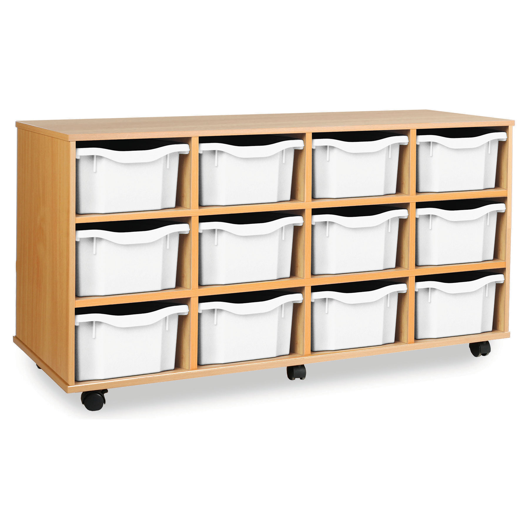 Monarch 12 Double Tray Unit (Horizontal) | theClassroom.co