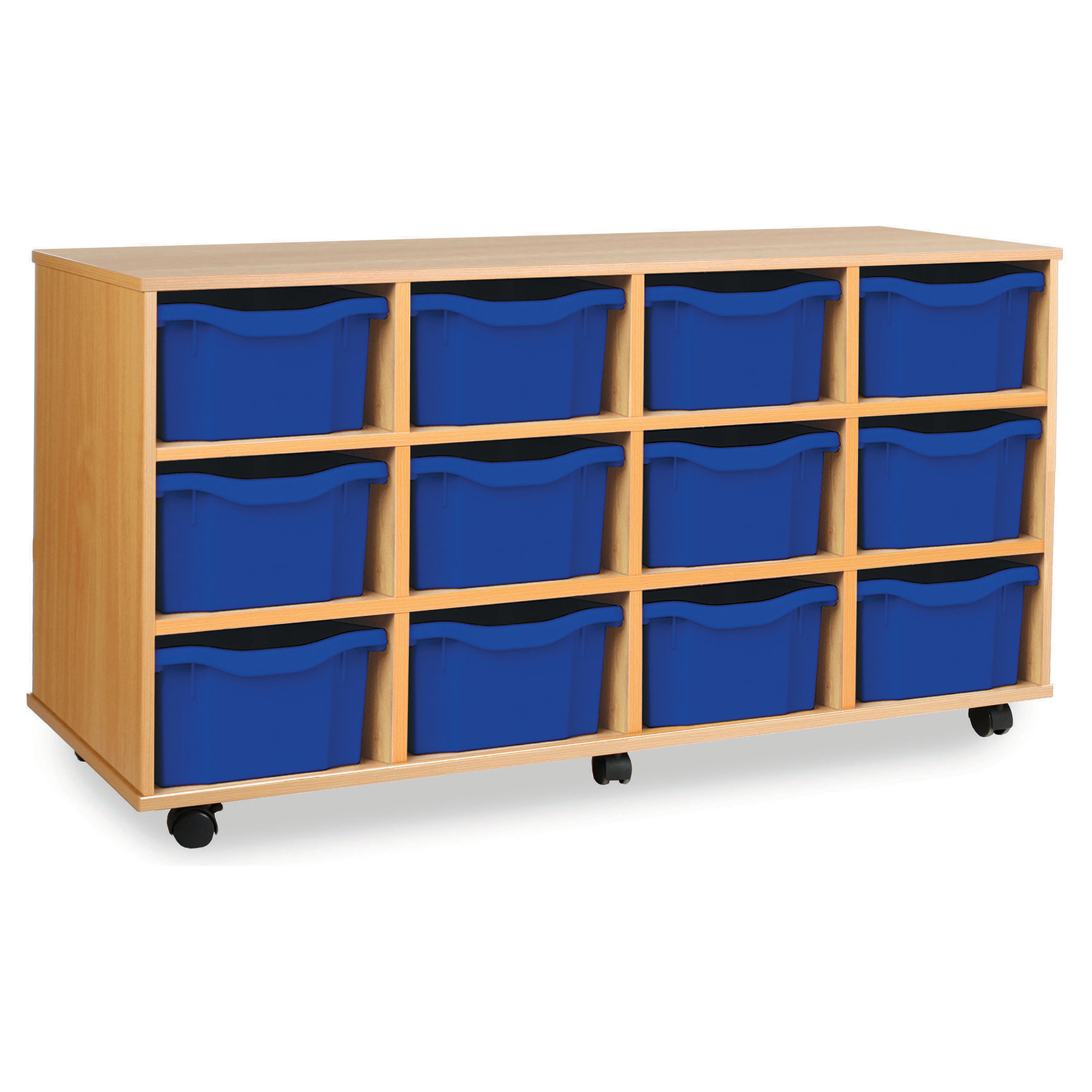 Monarch 12 Double Tray Unit (Horizontal) | theClassroom.co