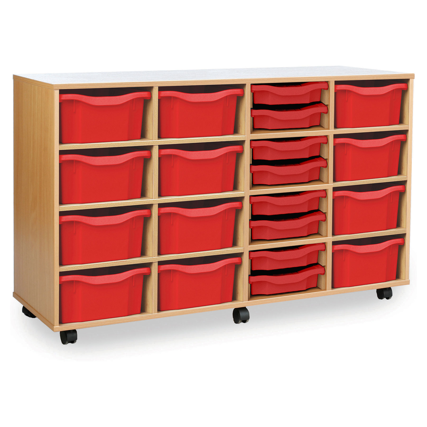 Monarch 32 Single / 16 Double Combination Tray Unit | theClassroom.co