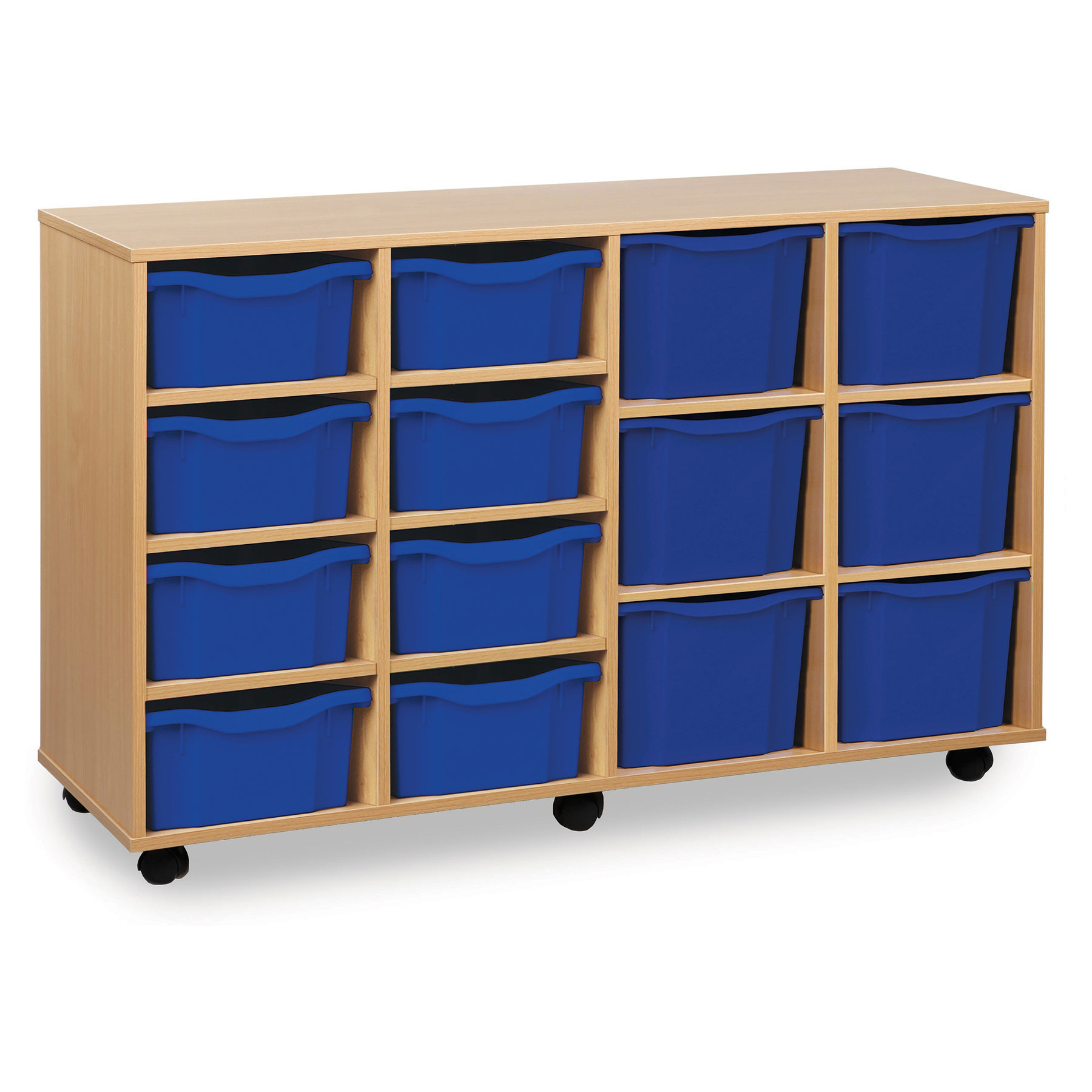 Monarch 8 Double & 6 Triple Tray Unit | theClassroom.co