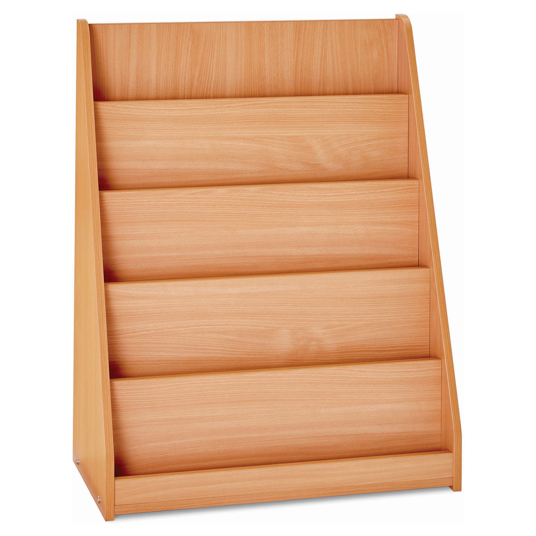 Monarch Single Sided Library Unit with 5 Tiered Shelves | theClassroom.co