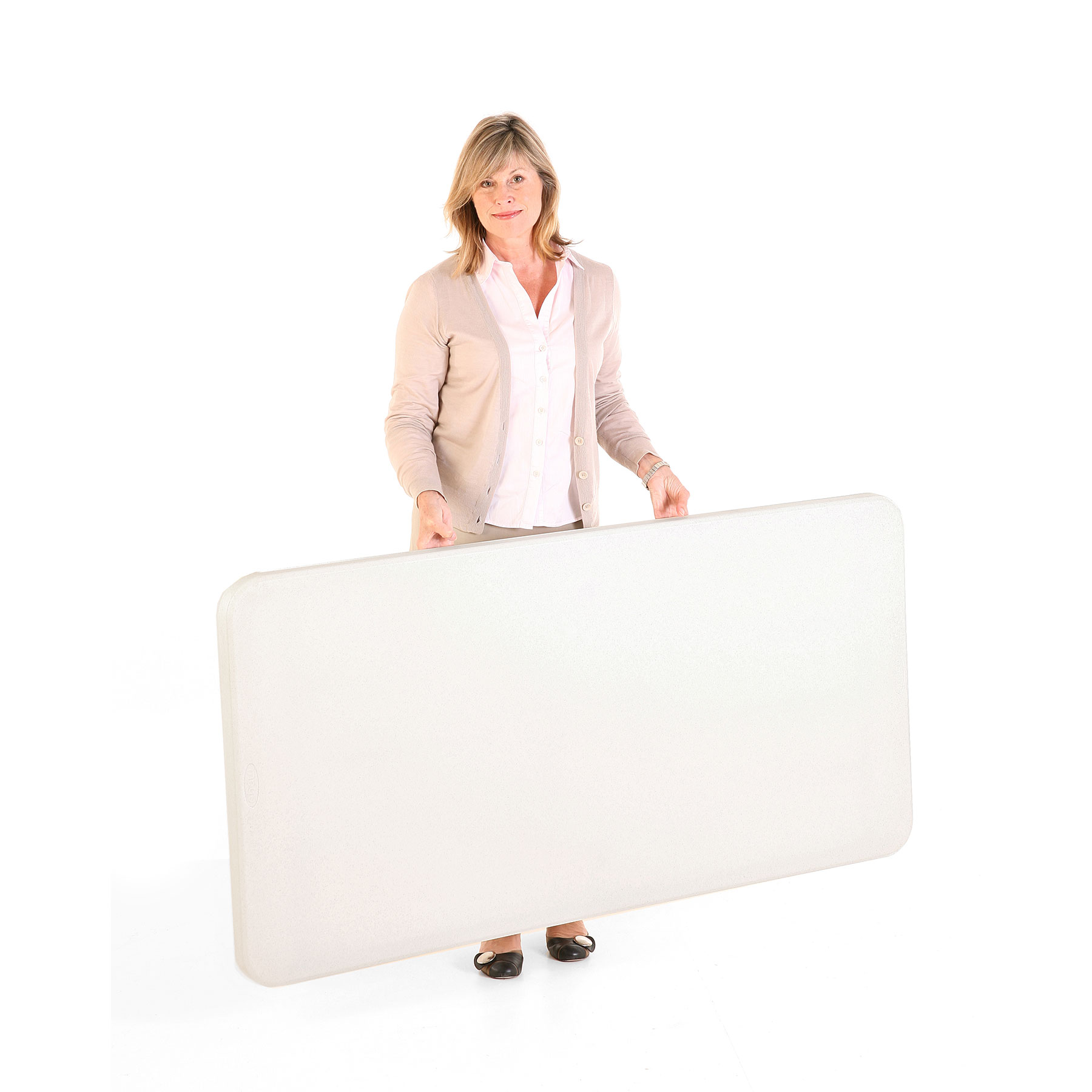 Basics Poly-Folding Rectangular Table | theClassroom.co