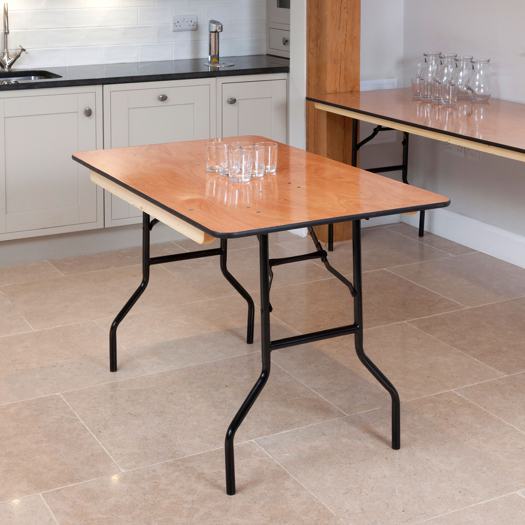 Plywood Rectangular Folding Table | theClassroom.co