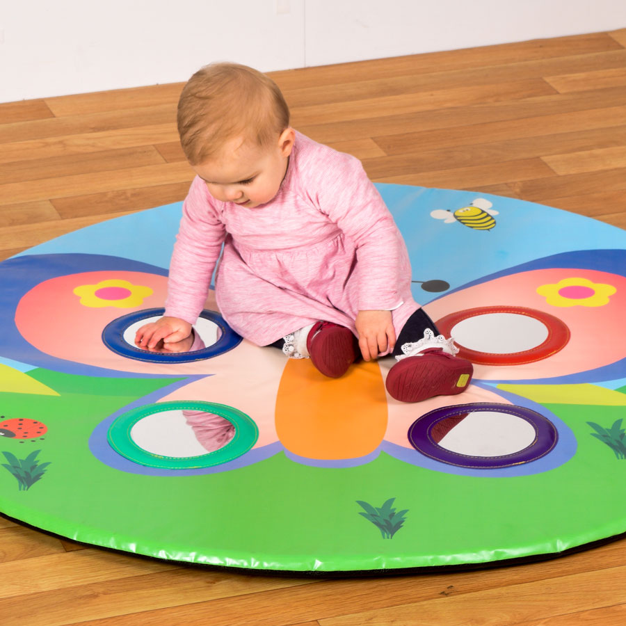 Children's Softplay "Butterfly" Mirror Mat | theClassroom.co