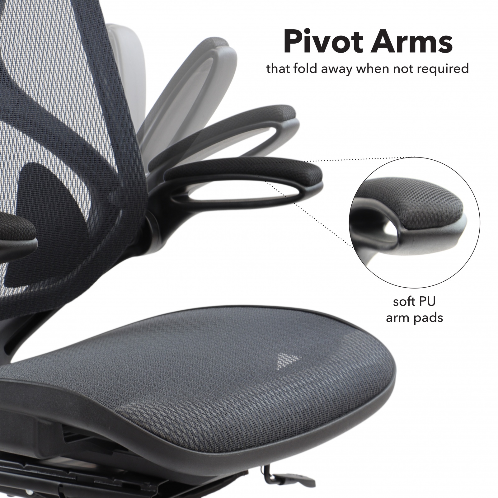 Napier High Mesh Back Operator Chair with Mesh Seat | theClassroom.co