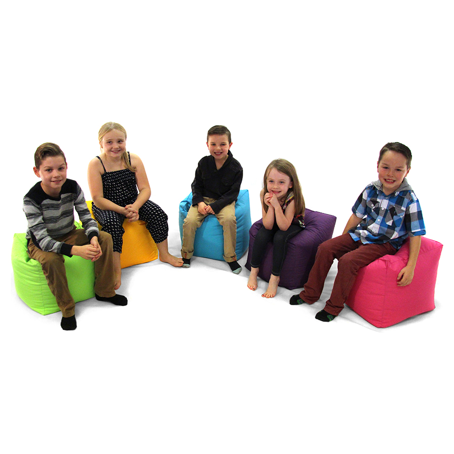 Primary Cube Bean Bag | theClassroom.co
