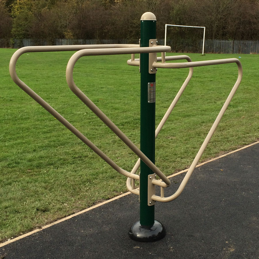 Outdoor Gym Parallel Rails | theClassroom.co