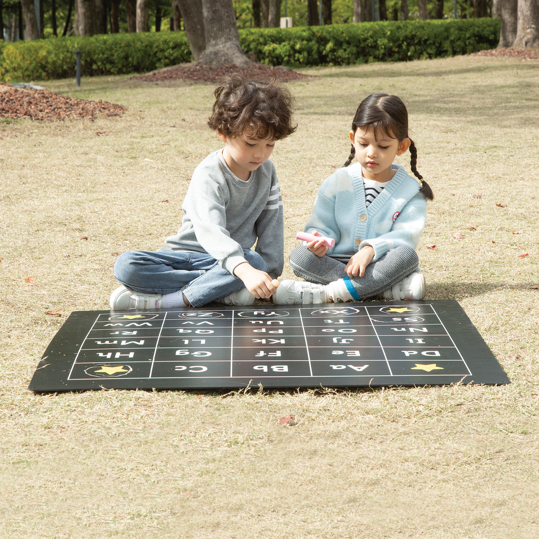 Outdoor - Alphabet Chalkboard | theClassroom.co