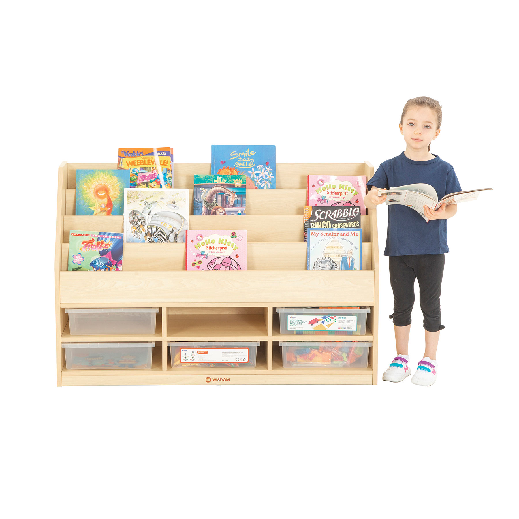 Teddy Book Display and Storage Unit | theClassroom.co