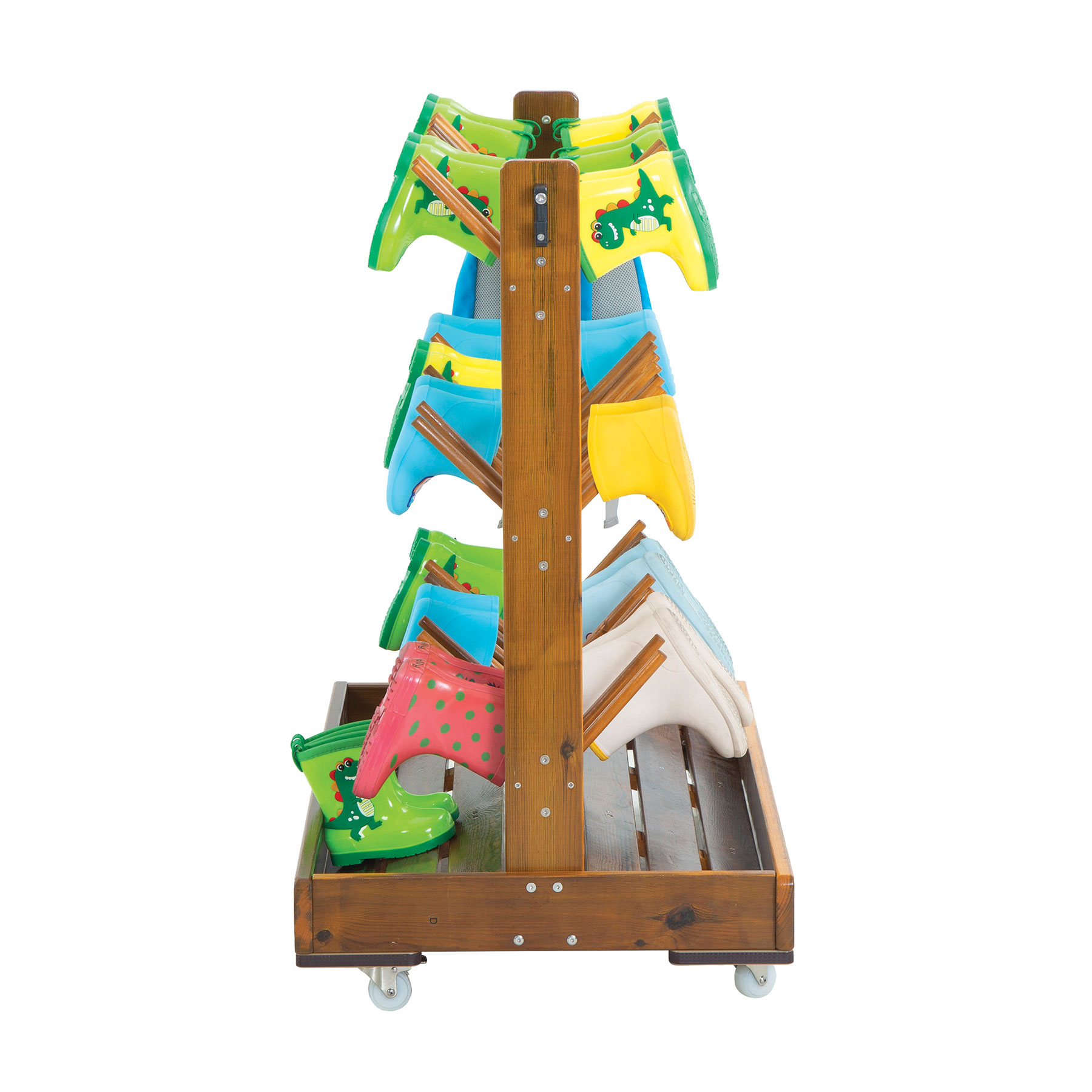 Outdoor Mobile Welly & Shoe Rack | theClassroom.co