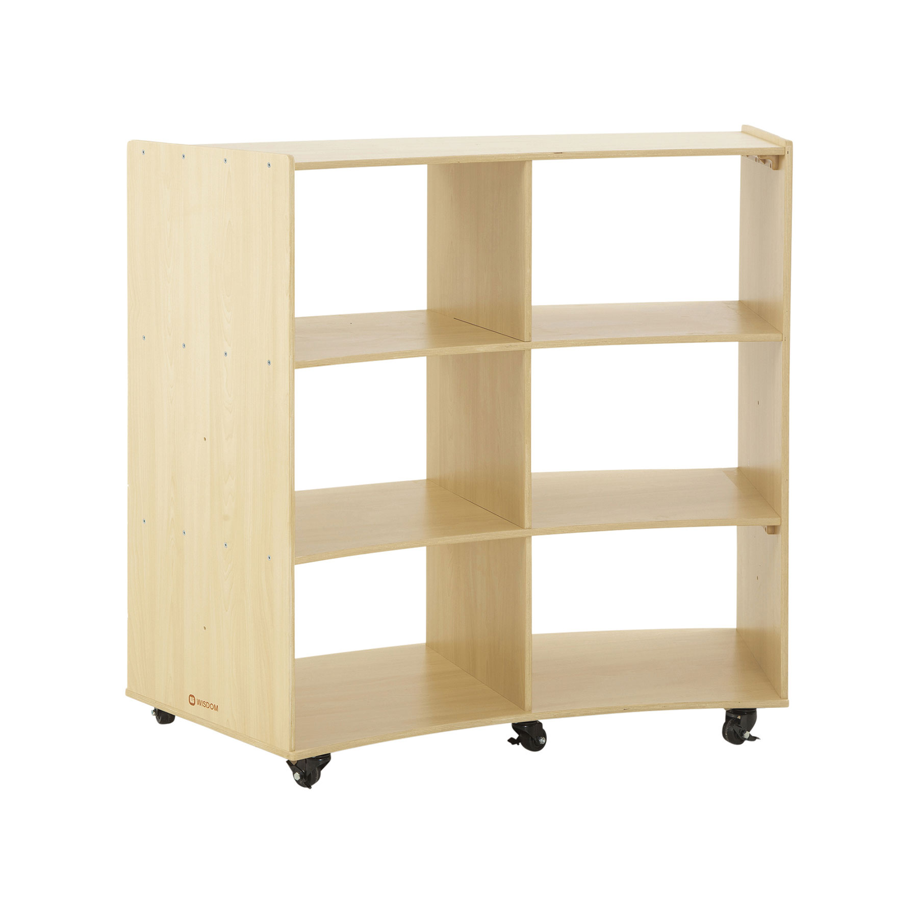 3 Shelf Curved Storage Unit | theClassroom.co